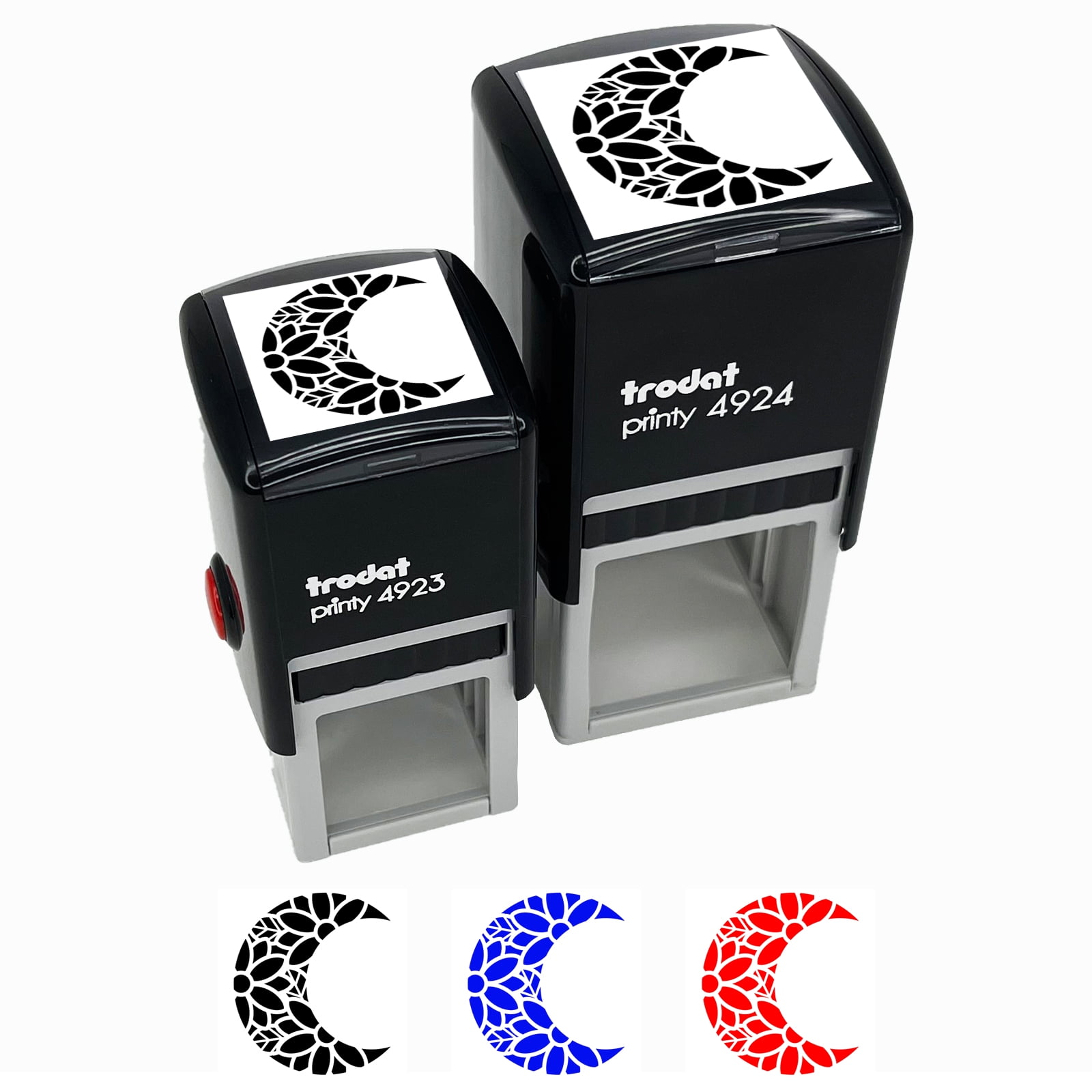 Paper & Party Supplies Eclipse Lunar Mini Crescent Moon Stamp Galaxy ...