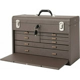 Kennedy 2 Drawer Machinist Tool Chest Base, Brown - Durable Toolbox ...