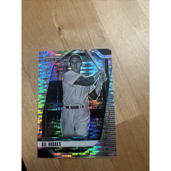 2025 Panini Prizm Gil Hodges #277 Pulsar Prizm Parallel/Variety Base ...