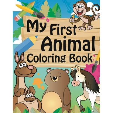 Cute Animals coloring book for kids: Preschool Coloring Book (Paperback ...