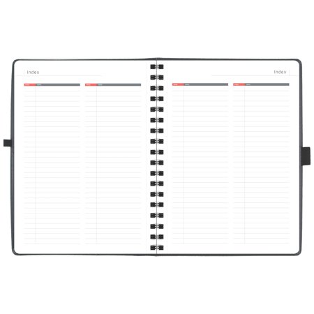 AT-A-GLANCE Premium Notebook, Wirebound, Custom Fill, 80 Sheets, 7 1/8 ...