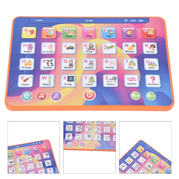 Niños Para Niños Aprendiendo Tableta Alfabeto Tableta Letras Inglesas ...