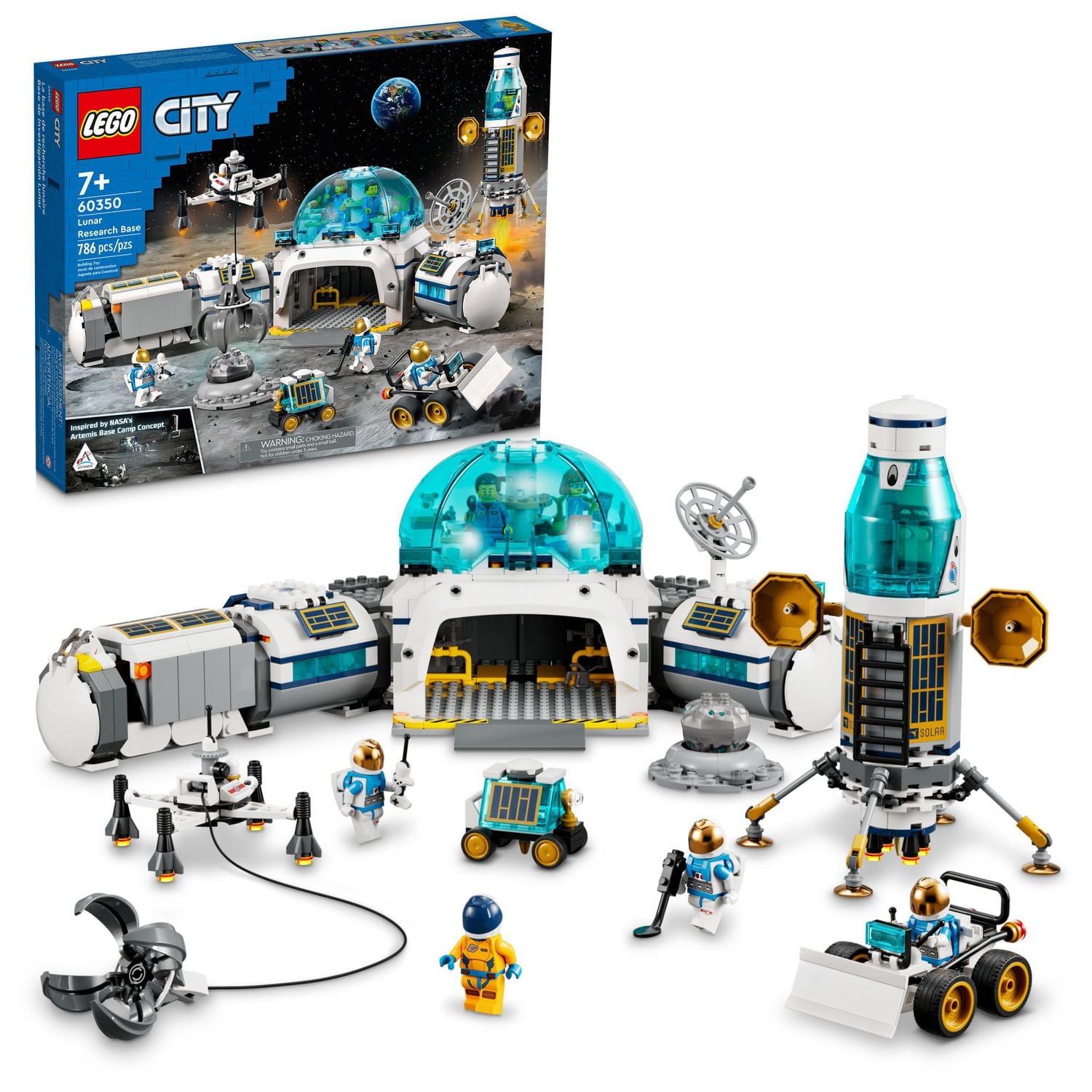 Click here for Lego City Lunar Research Base 60350 Building Kit (... prices