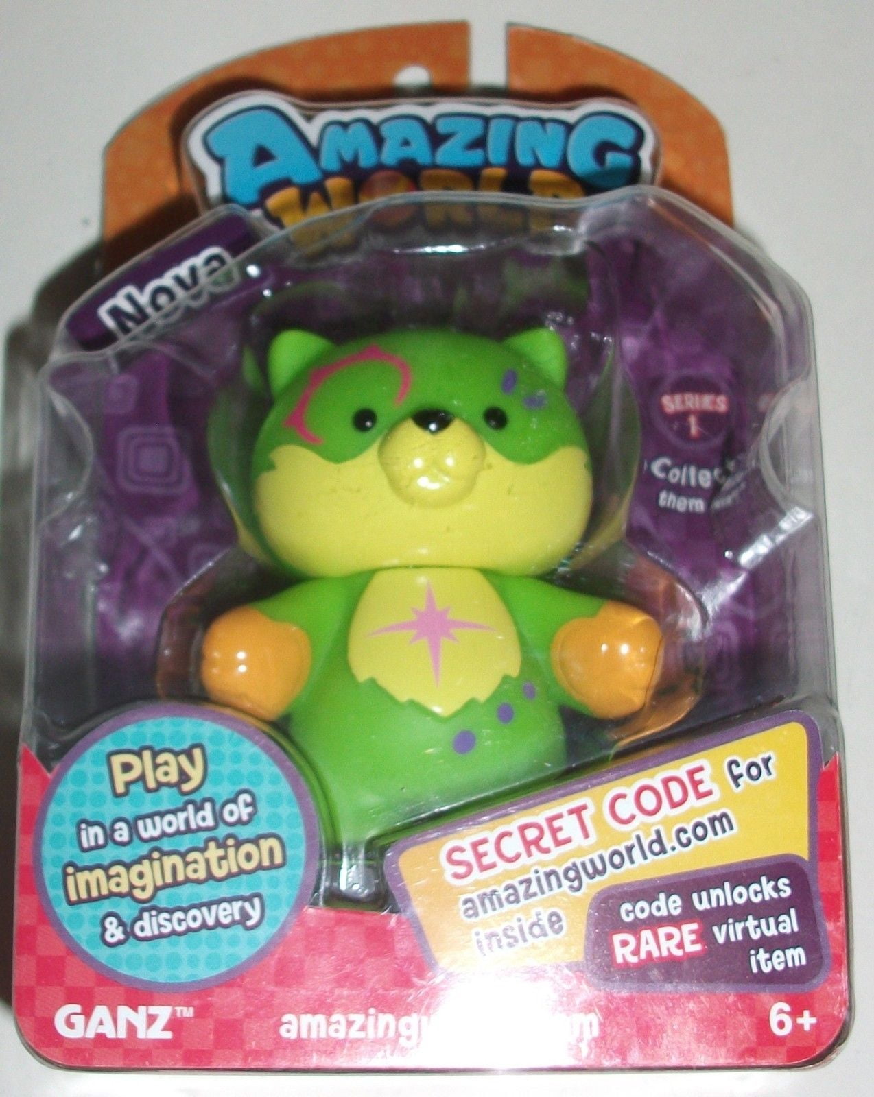 Ganz Amazing World Nova The Cat Figure Secret Code Online Game (From ...