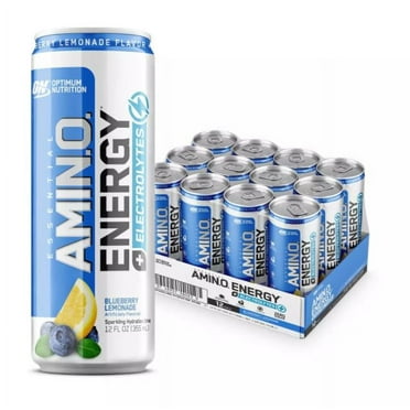 Optimum Nutrition Amino Energy Sparkling Hydration Drink, Electrolytes ...