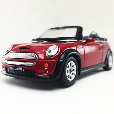 New 5" Kinsmart Mini Cooper S Convertible Diecast Model Toy Car 1:28 ...