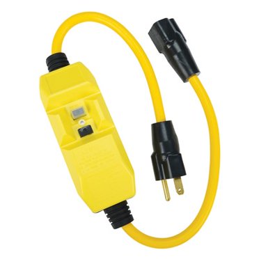 GFCI Protected In-Line Tri-Cord, SJTW, 2' (3 Units) - Walmart.com