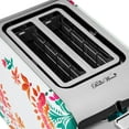 The Pioneer Woman 2-Slice Toaster, Folk Geo Print with Removable Tray ...