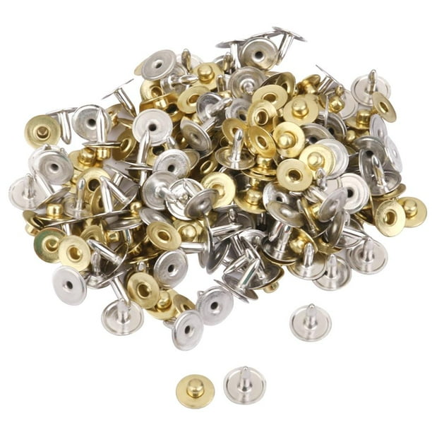 100x remaches es botón de 8mm para pantalones de mezclilrtesanía de ...