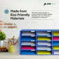AdirOffice Classroom Paper Literature Organizer File Sorter, Classroom ...
