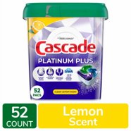 Cascade Total Clean ActionPac Dishwasher Detergent Pacs Lemon Scent ...