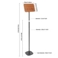 Wooden Music Stand, Wood Book Stand, Multifunction Book Stand for ...