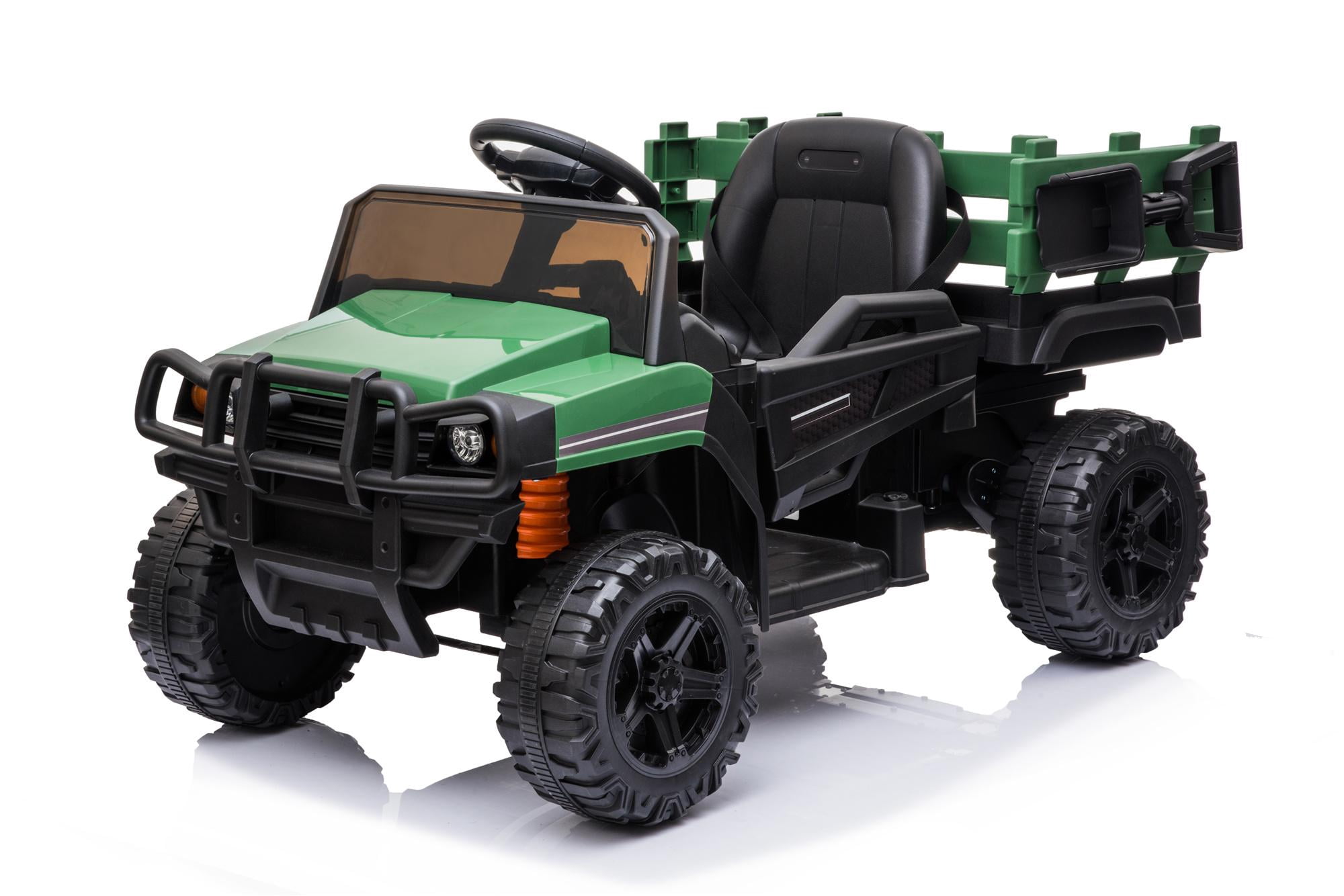 Indoor Playground: 12V Ride on UTV with Trailer, USB, Bluetooth ...