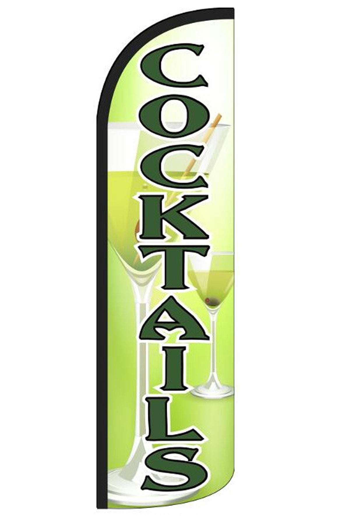 COCKTAILS Windless Flag (Hardware Not Included) |Advertisement ...