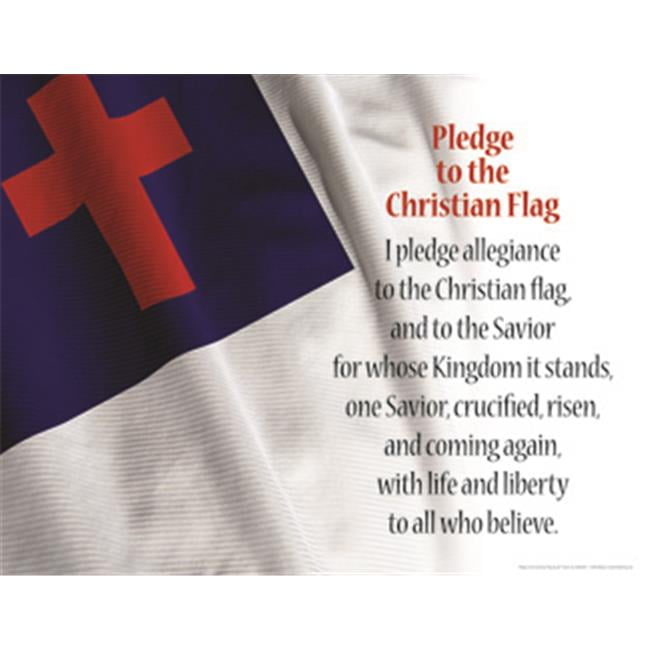 Pledge To The Christian Flag Chart | Walmart Canada