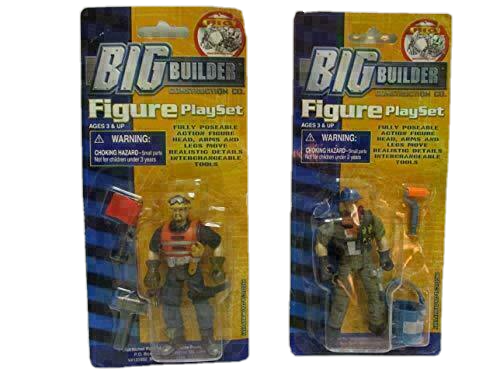 Big Builder Construction Co. Figure PlaySet - Walmart.com