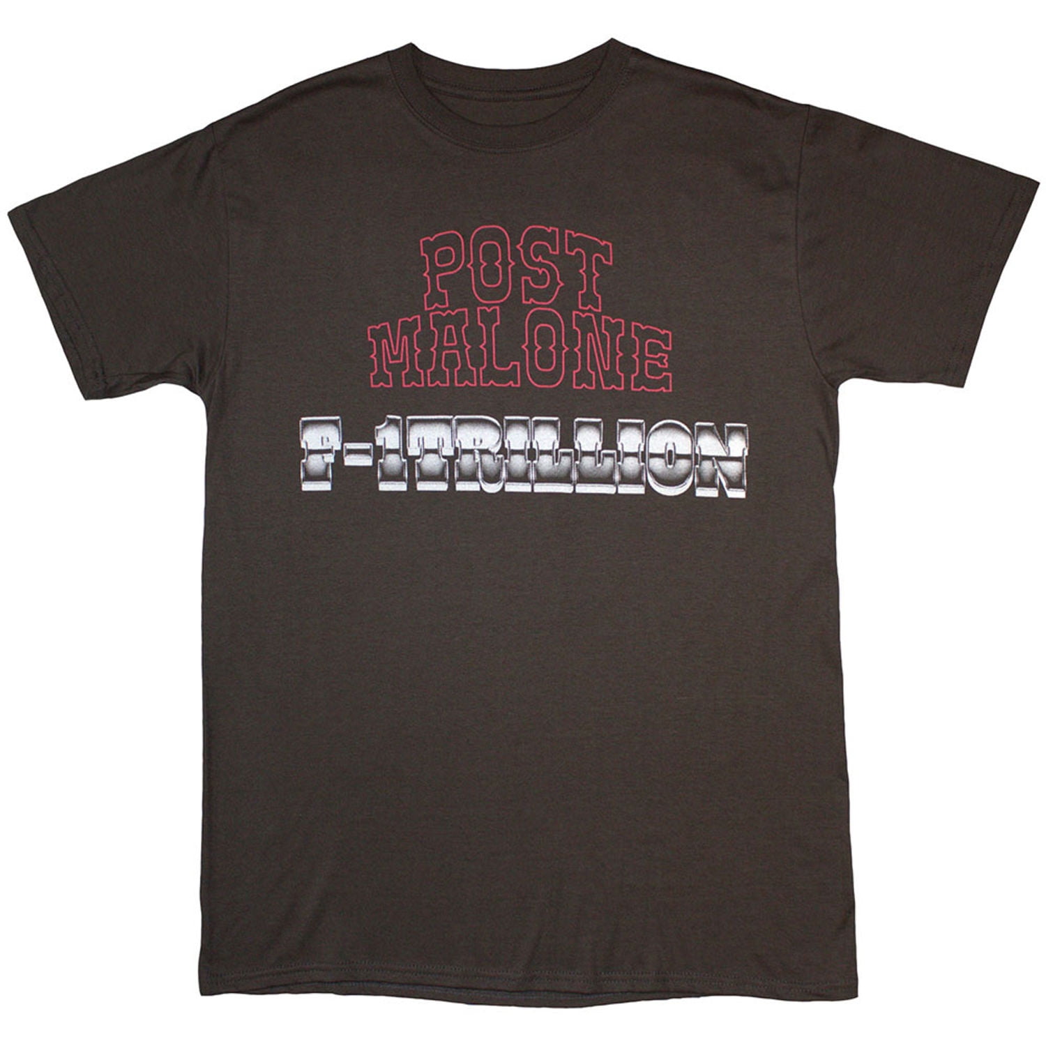 Click here for Post Malone Adult F-1 Trillion Back Print T-Shirt... prices