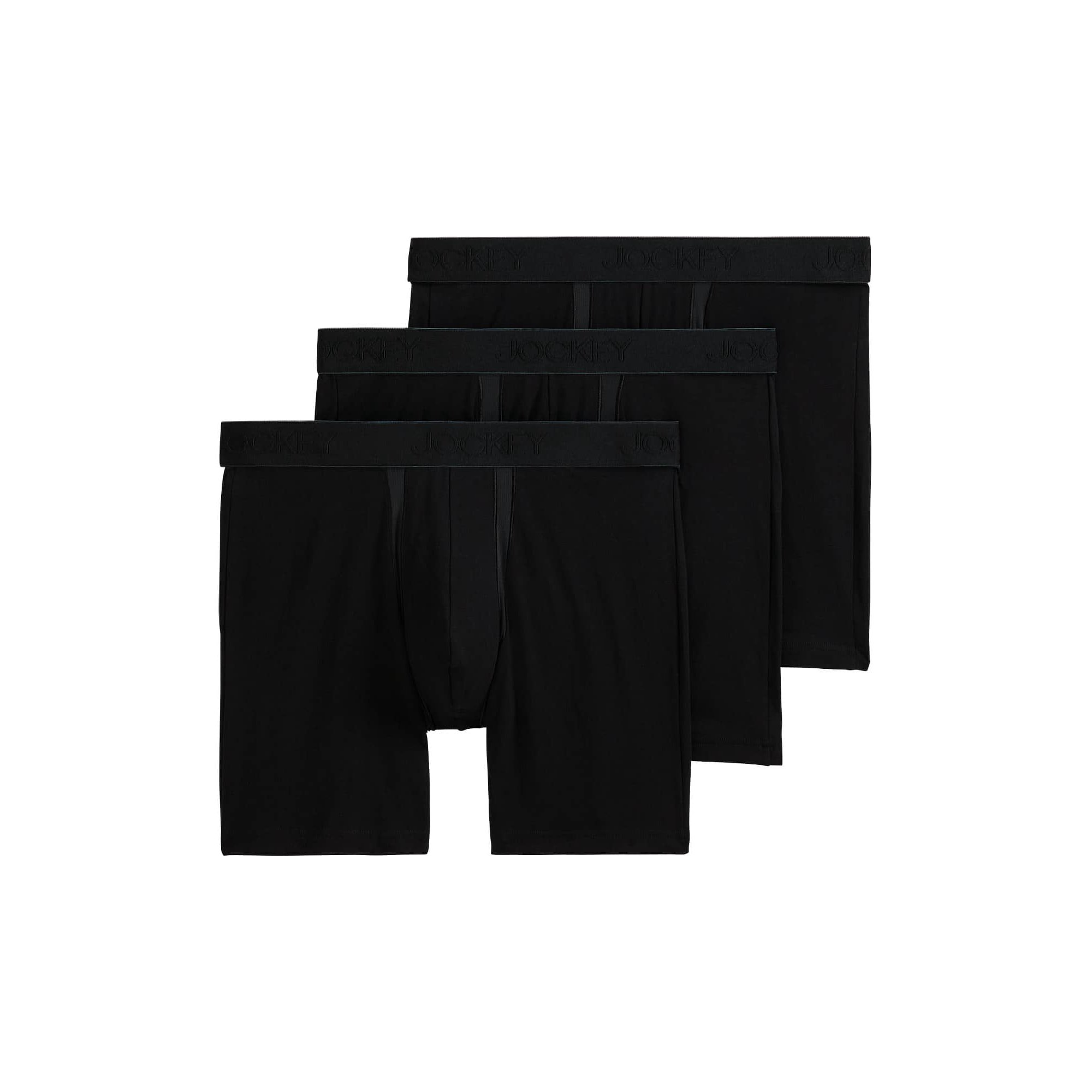 Click here for Jockey Chafe Proof Pouch Cotton Stretch 6 Boxer Br... prices