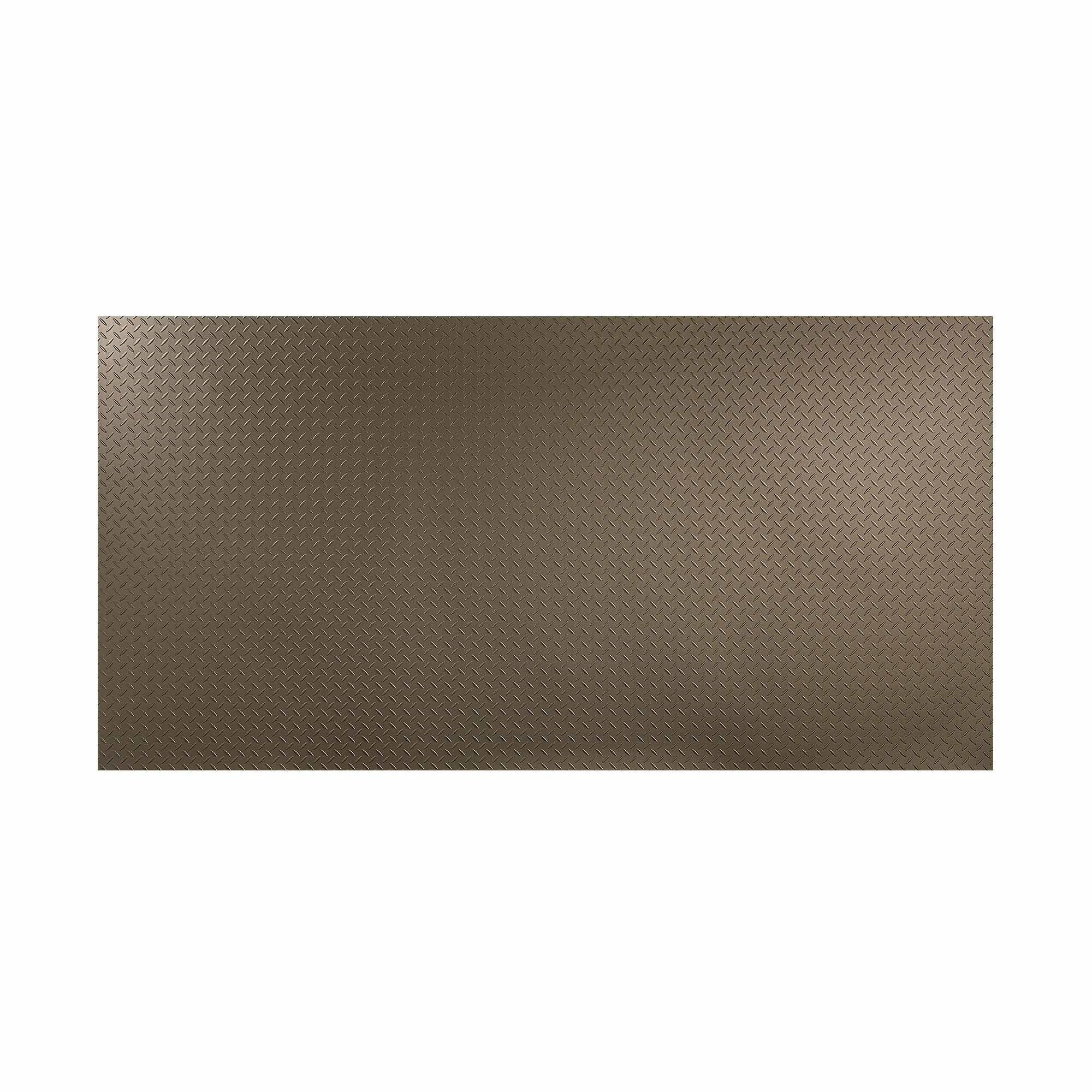 Fasade - Diamond Plate Argent Bronze Decorative Wall Panel - Fast and ...