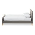 Free Shipping! Baxton Studio Samson Mid-Century Upholstered Platform ...
