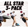 All Star Footbag 3 Pack with Pouch, Dirt Bag 12-Panel Design, Soft ...