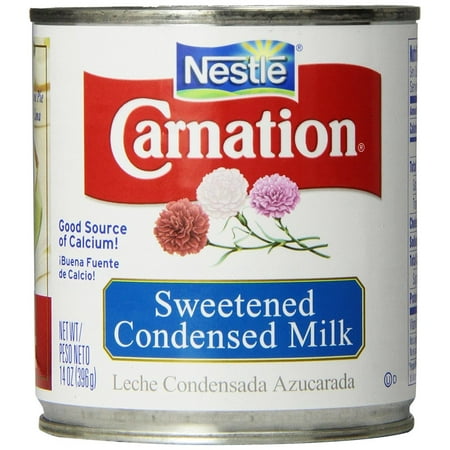 24 PACKS : Nestle Carnation Sweetened Condensed Milk 14 oz - Walmart.com