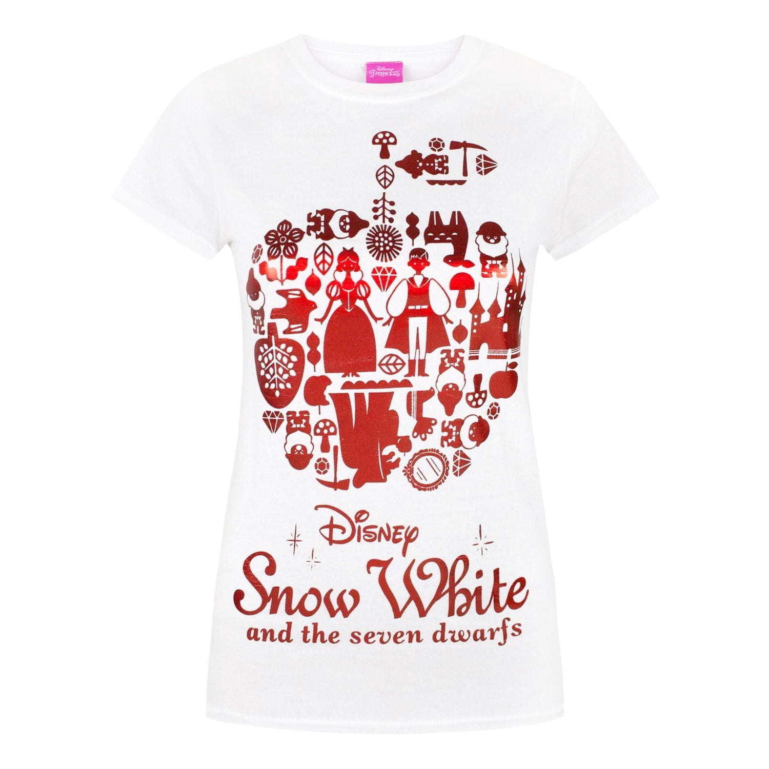 Click here for Disney Womens Snow Foil T-Shirt Xxl prices
