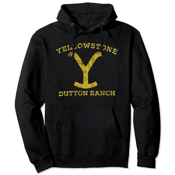 Yellowstone Dutton Ranch Logo Hoodie - Walmart.com