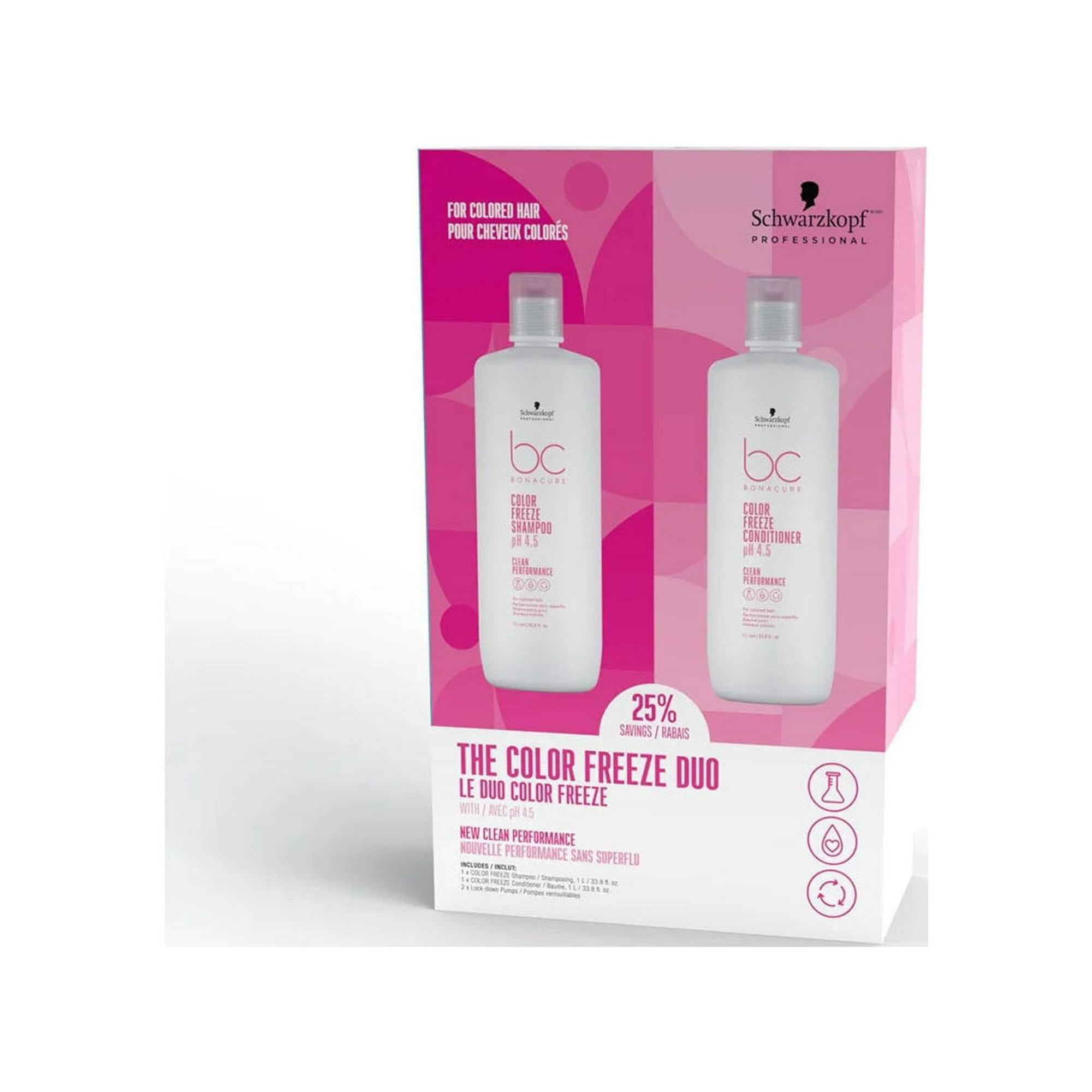 Click here for Schwarzkopf Bc Clean Color Freeze Litre Duo Ja24 L... prices