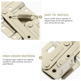 Homemaxs 45 Degree Tip-Out Tray Hinges, Durable Iron Pivot Hinges, 2pcs ...