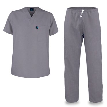 Medgear Scrubs for Men and Women Scrubs Set Medical Uniform Scrubs Top ...