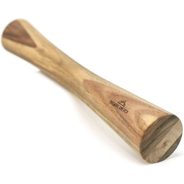 Brewing America Acacia Wood Vegetable Fermentation Tamper - Cabbage ...