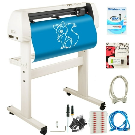 VEVOR Vinyl Cutter 28 inch Vinyl Cutter Machine with 20 Blades Maximum ...