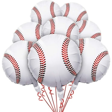 Baseball 1st Birthday Party Supplies and Balloon Bouquet Decorations ...