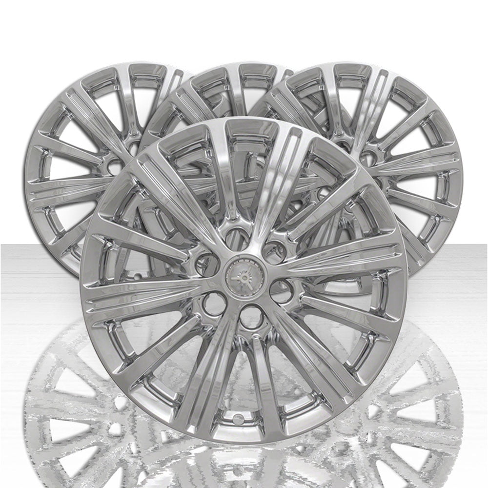 Set of 4 18' 12 Spoke Wheel Skins for 2017-2020 Cadillac XT5 - Chrome ...