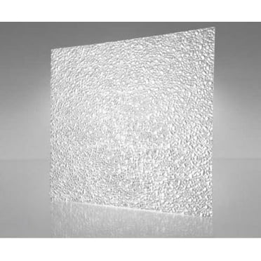 Fluorolite Plastics Clear Acrylic Cracked Ice Flat Panels for Kitchen ...