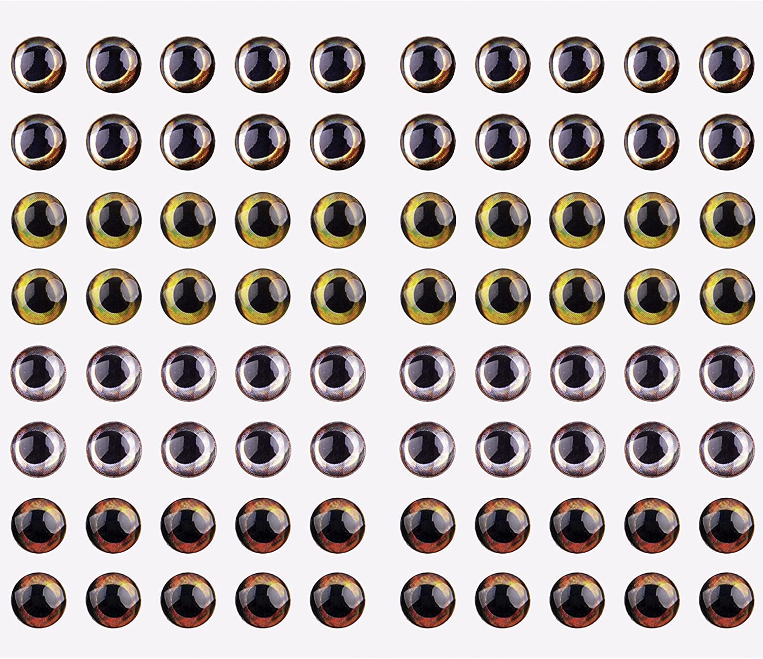 Fishing Eyes for Lures，3D/4D Fly Eyes Lifelike Artificial Realistic ...