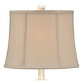 "Regency Hill Sofia Farmhouse Style Table Lamp, 22"" High, Crackled ...