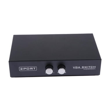 C2G 2-Port VGA Manual Switch Box - switch - 2 ports - Walmart.com