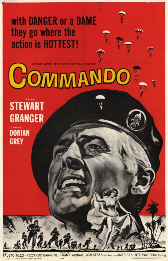 Commando - movie POSTER (Style A) (11" x 17") (1964) - Walmart.com