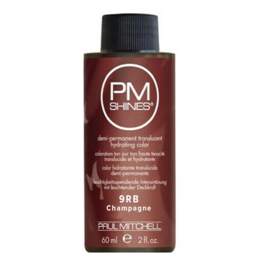 PAUL MITCHELL SHINES 9RB PINK CHAMPAGNE DEMI-PERMANENT HYDRATING COLOR ...