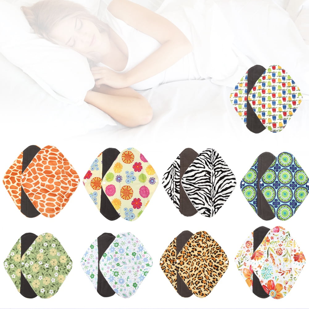 Yosoo Reusable Sanitary Pads With Wings 9 Types Cloth Menstrual Pads yosoo-reusable-sanitary-pads-with-wings-9-types-cloth-menstrual-pads