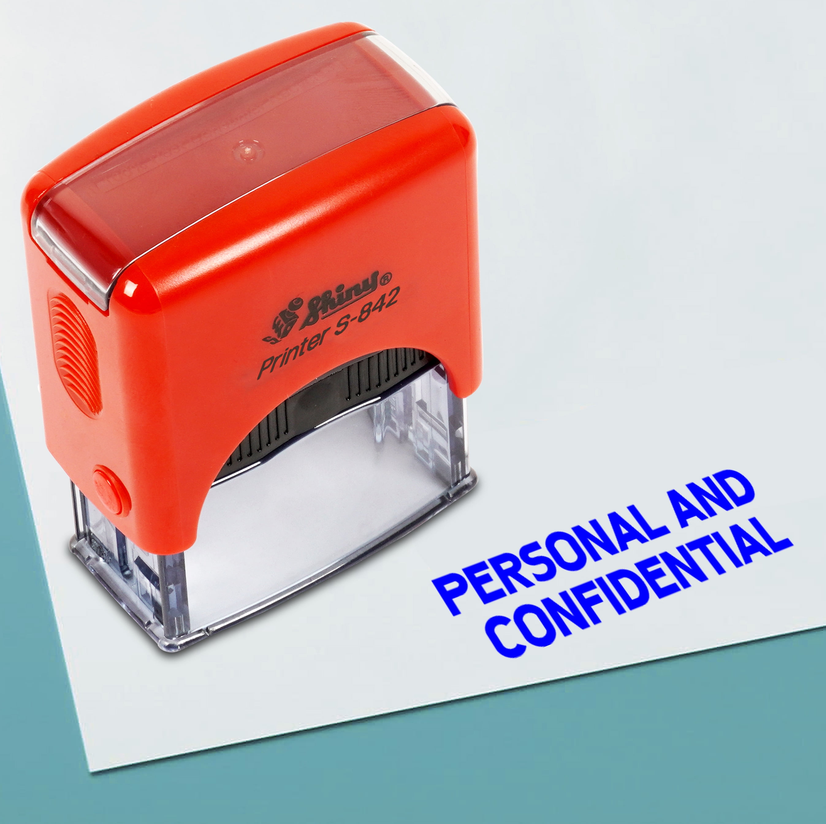 Printtoo Personal And Confidential Self Inking Rubber Stamp Pre,Inked ...