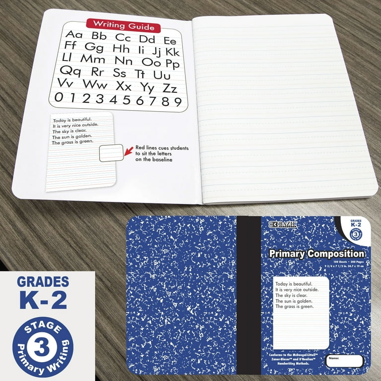 Writing Composition Notebook