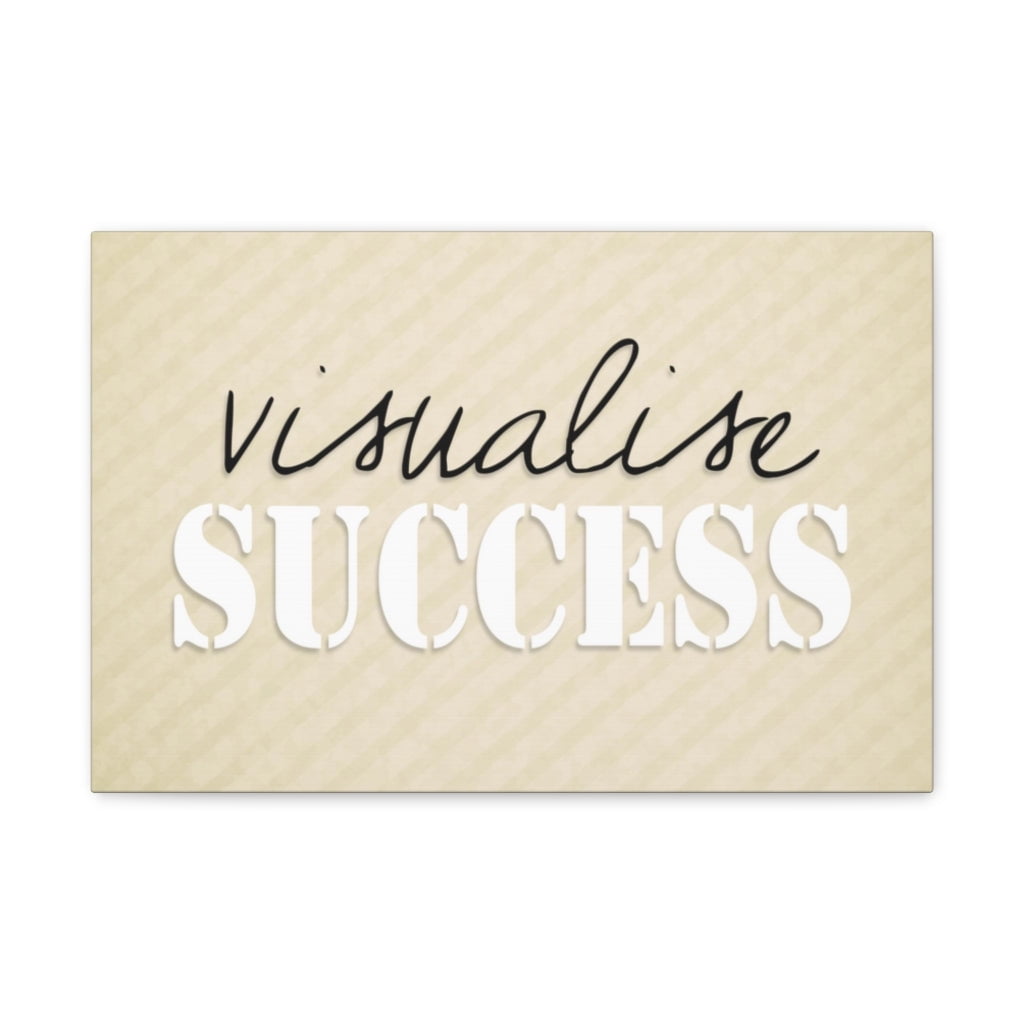 Inspirational Wall Art Visualize Succcess Motivation Wall Decor for ...