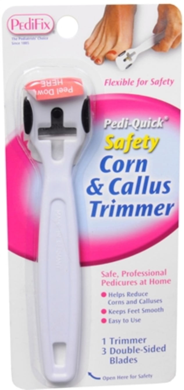 PediFix Safety Corn and Callus Trimmer 1 Each - Walmart.com