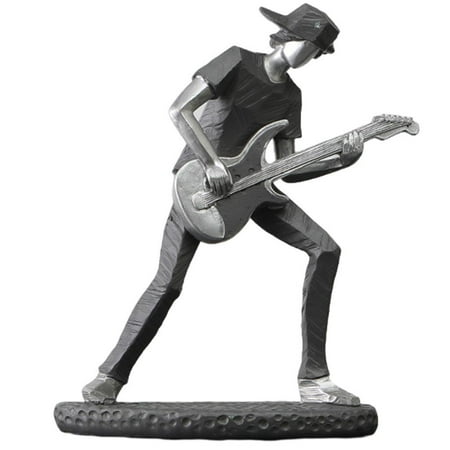 Resin Crafts Musician Playing Figurine,Rock Band Player Statue, Singer ...
