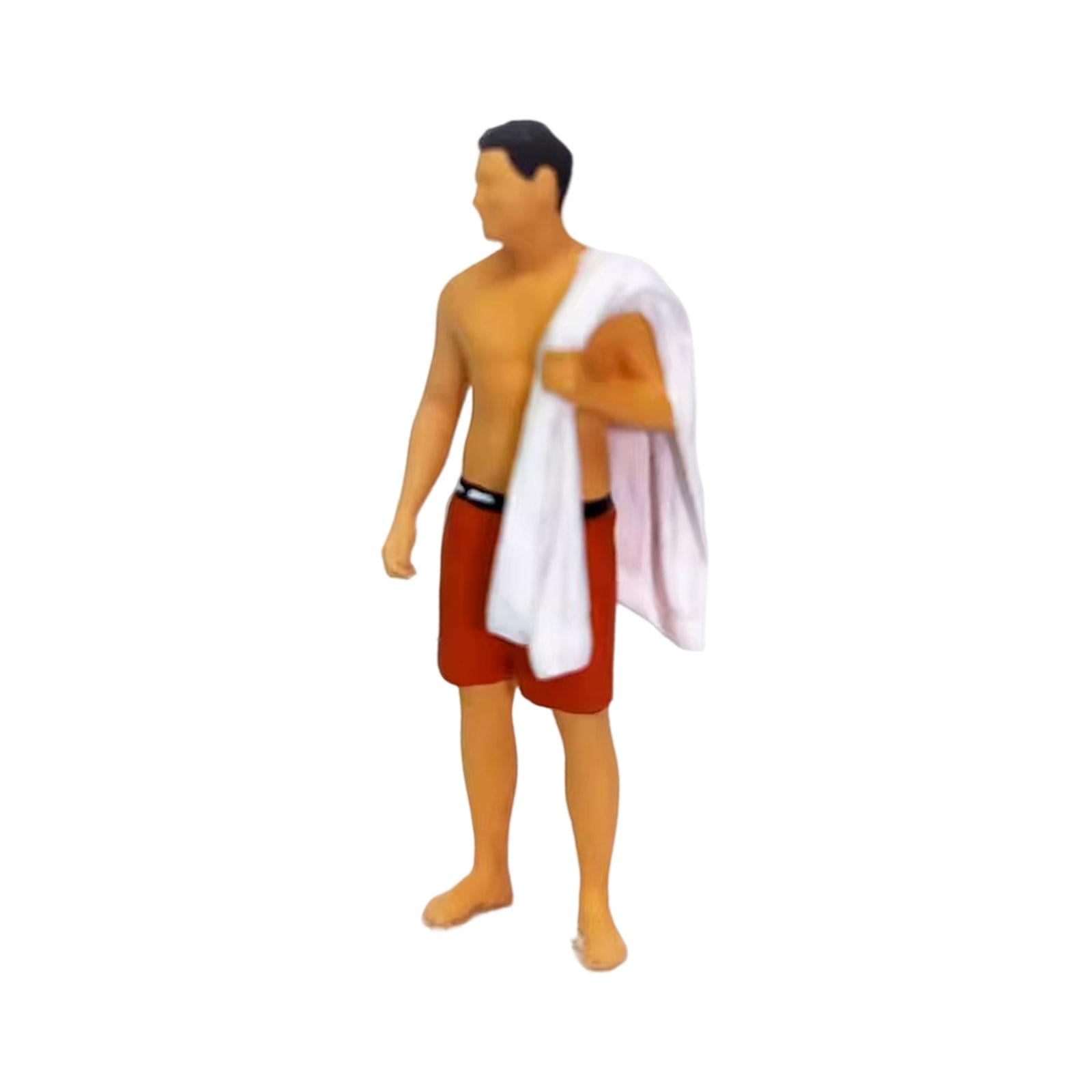 1:64 Scale Tiny Men People Hand Painted Figurines Layout Movie Props ...