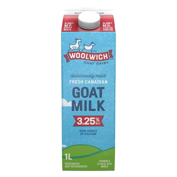 Woolwich Dairy Goat Milk 3.25%, 1L - Walmart.ca