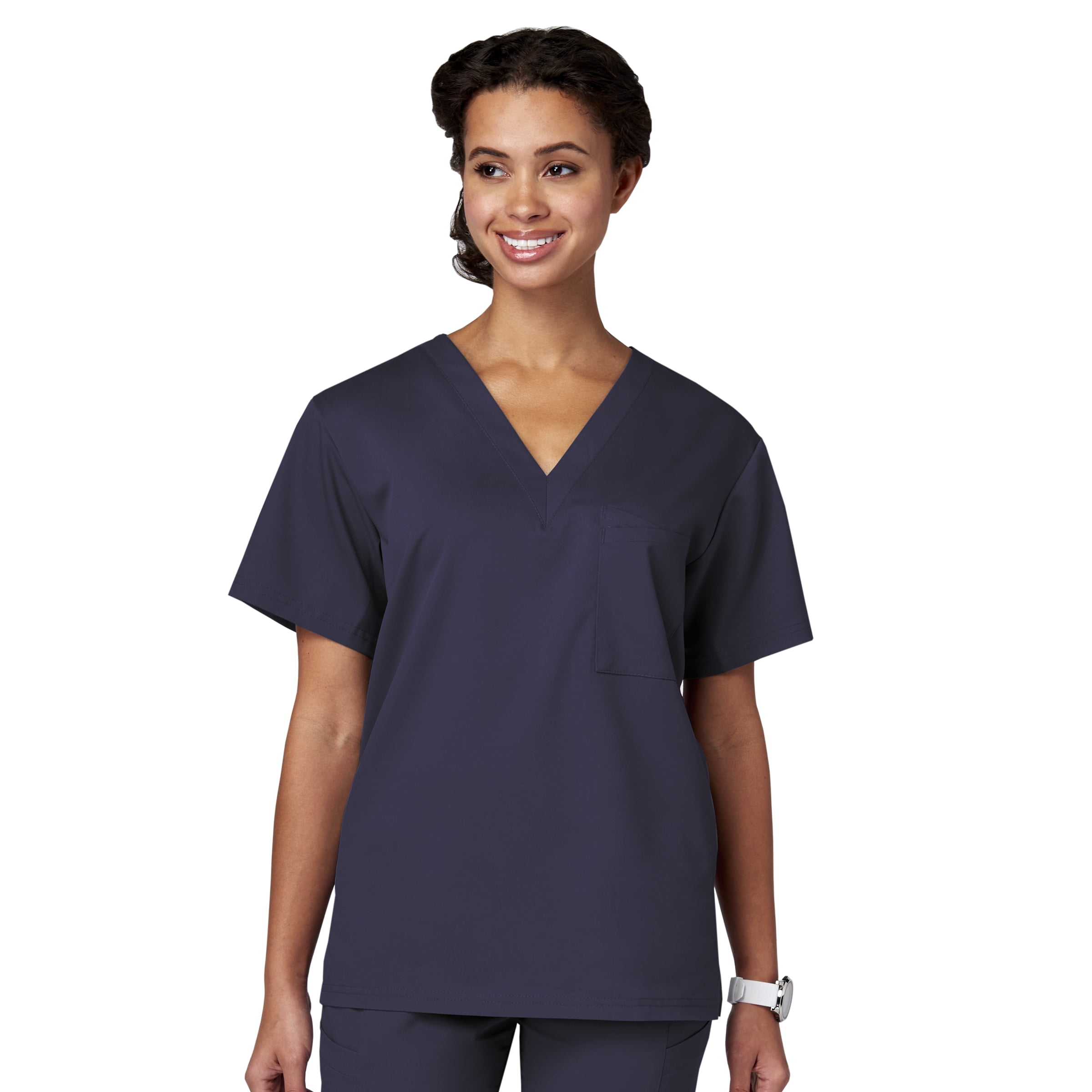 Meta Scrubs Men's Top Stretch V-Neck Medical Apparel - Walmart.com